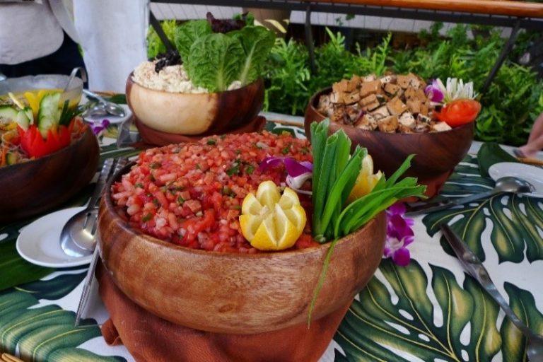 Hawaii Food Favorites & Lomilomi Salmon Recipe - Rock-A-Hula